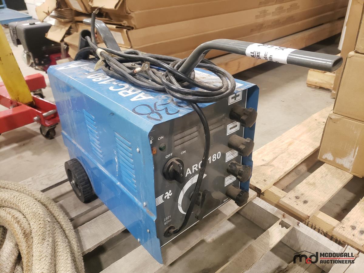 ARC-180 Welder w/ Thermal Overload and (1) Tow Rope